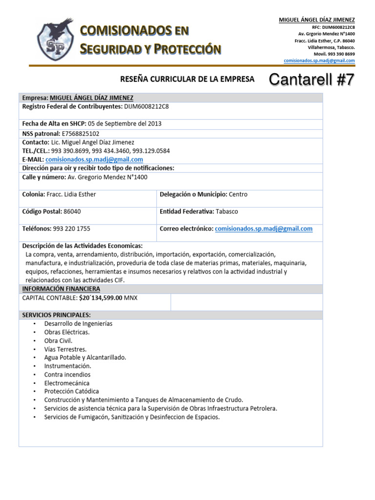 CV | PDF | Economias