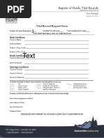 Confirmation Form | PDF