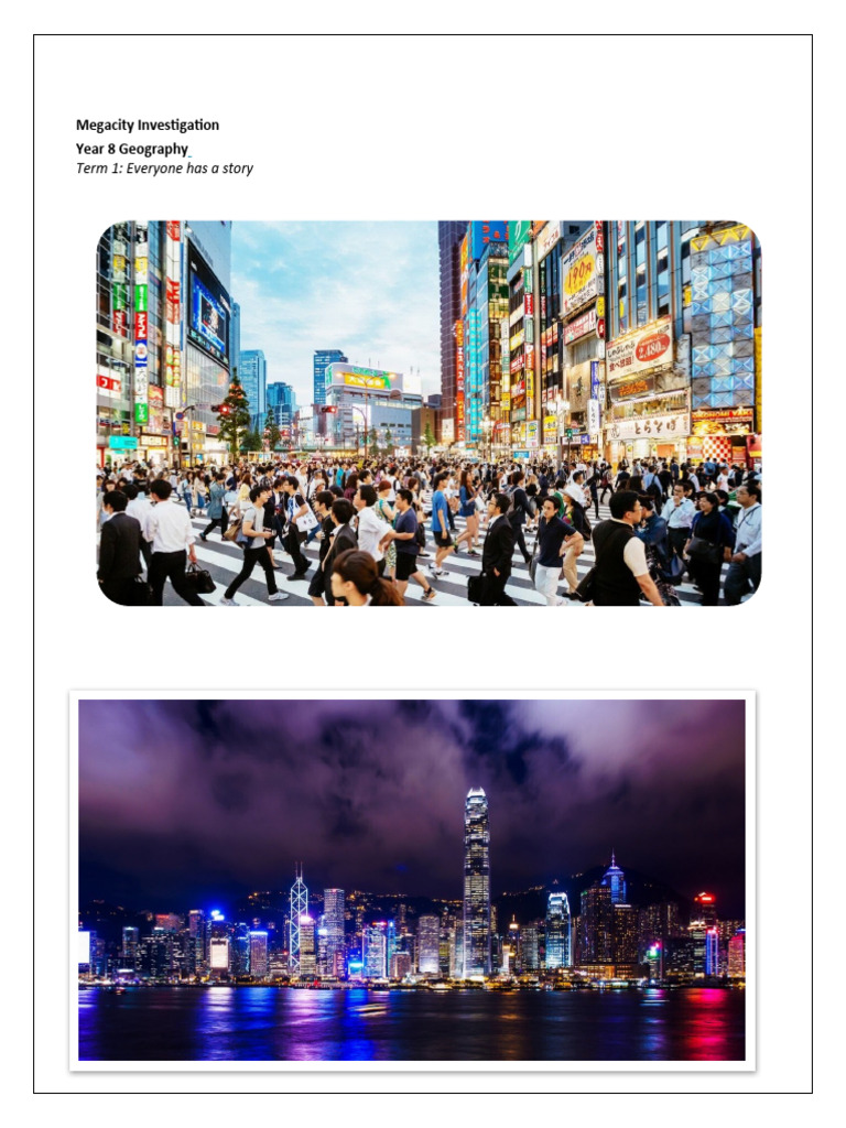 Megacity Investigation.2024 | PDF | Slum | Map