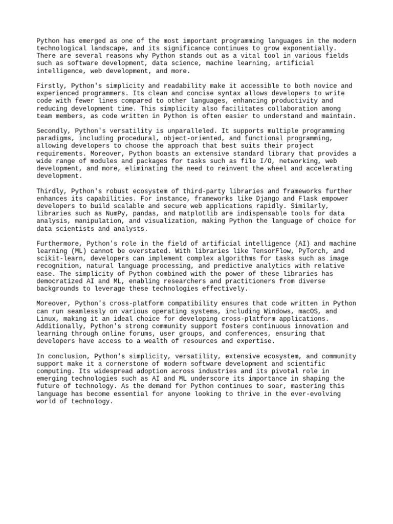 Python Pdf Python Programming Language Computer Programming