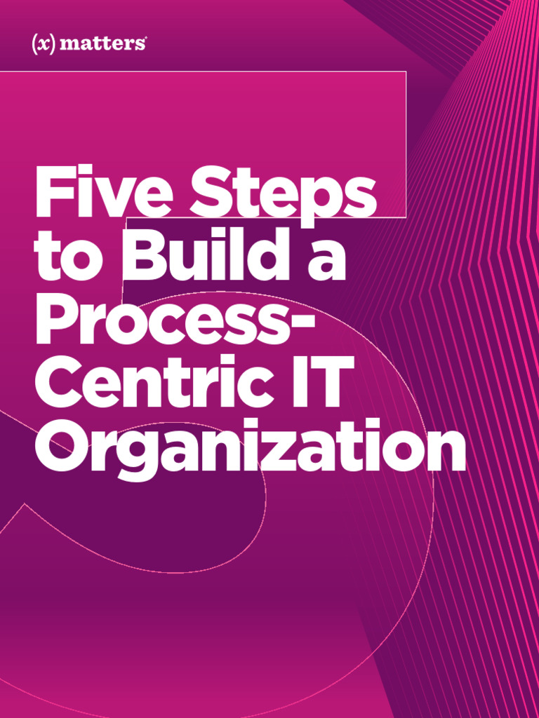 5-steps-process-centric-it-organization | PDF | Automation | Business ...