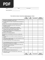 ASRS-18, Versão 1.1 - OMS - Adulto | PDF | Transtorno de déficit de ...