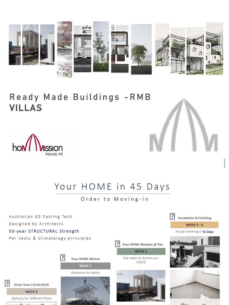 Ready Made Building Catalogue - 2023 | PDF | Room | Sink