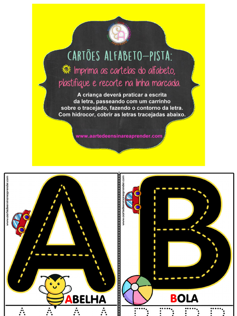 Alfabeto Pista | PDF