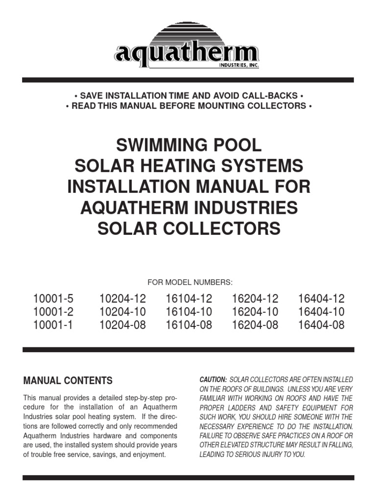 Aquatherm Install | Download Free PDF | Valve | Pipe (Fluid Conveyance)