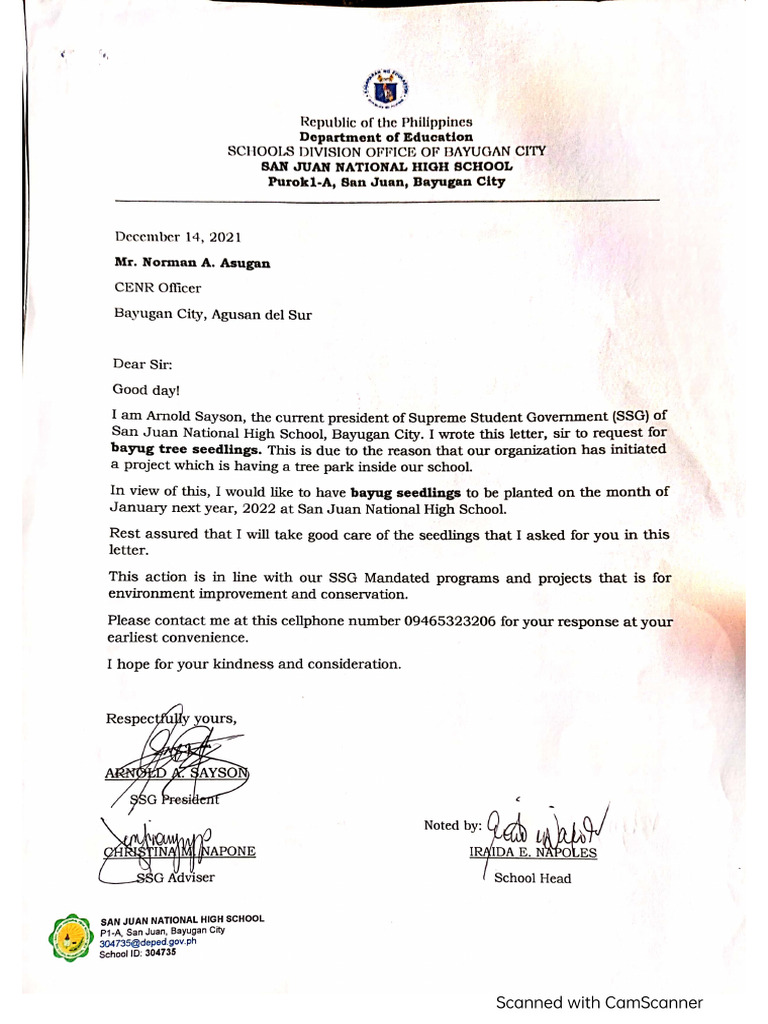 Bayug Tree Planting | PDF