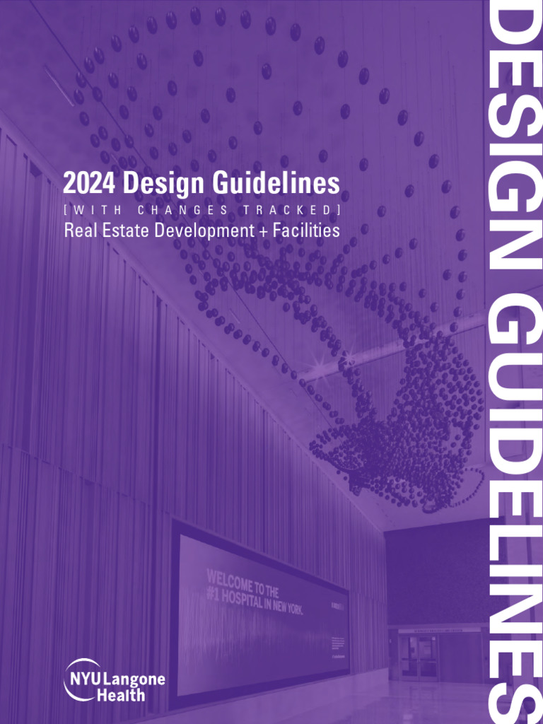 2024 Design Guidelines Changes Tracked | PDF | Architect | Waste
