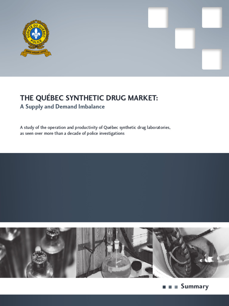 Québec Synthetic Drug Market Study | PDF | Laboratories
