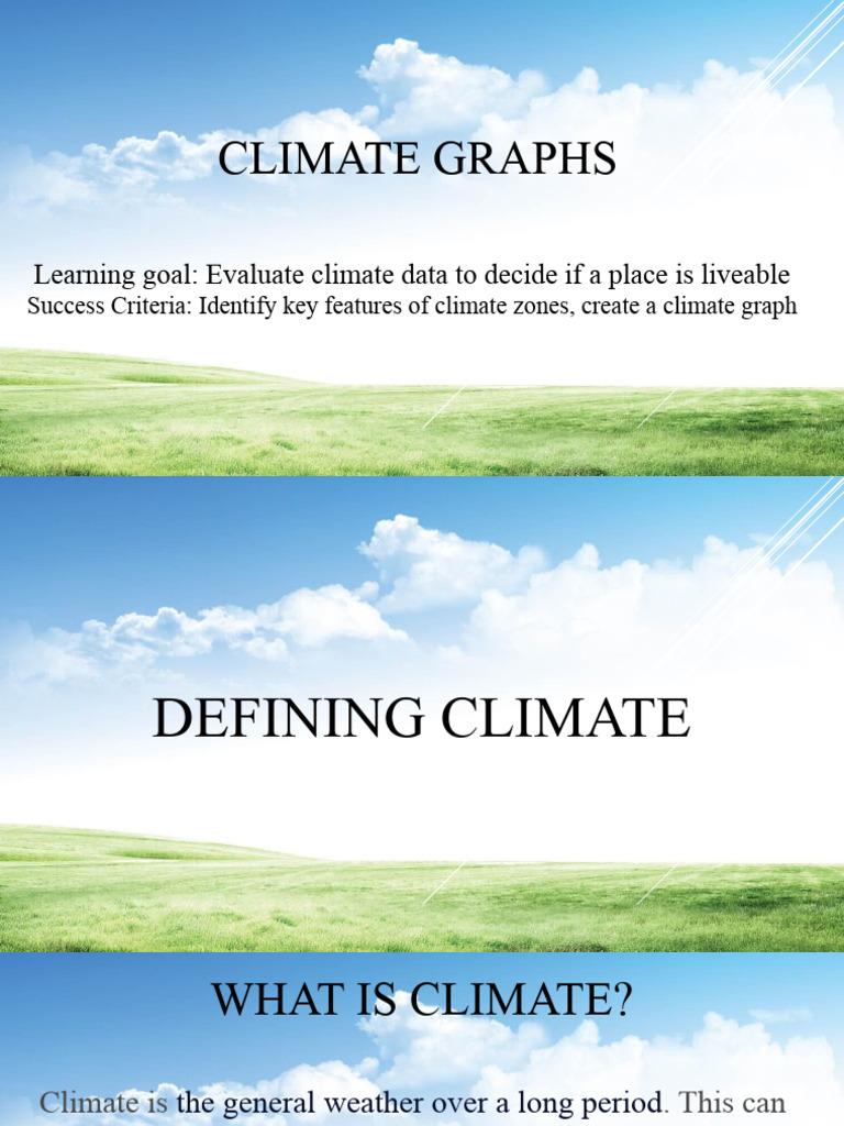 Creating A Climate Graph | PDF | Climate | Atmospheric Sciences