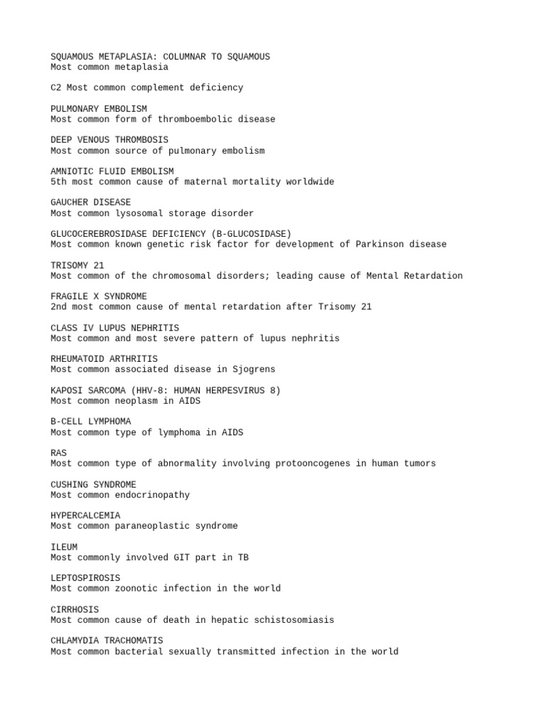 Squamous Metaplasia Columnar To Squ | PDF | Travel