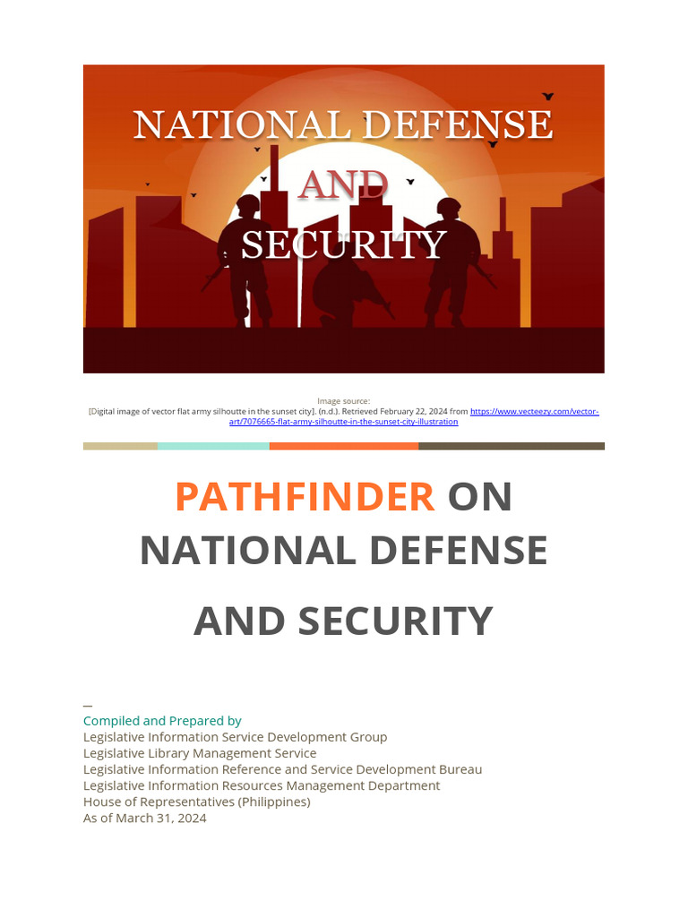 PATHFINDER - National Defense and Security - 2024.01 | PDF | National ...