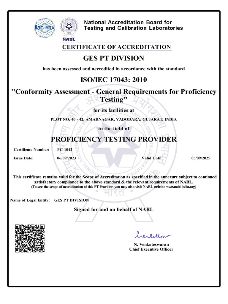 Certificate PC 1042.PDF | PDF