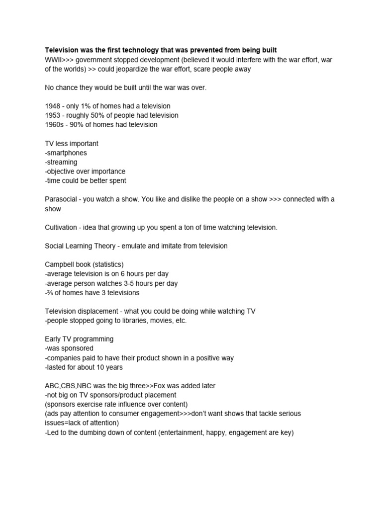 Television | PDF | Television | Entertainment