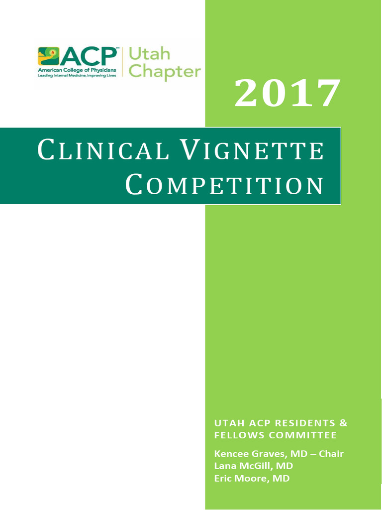 2017 Clinical Vignette Booklet Final | PDF | Coronary Artery Disease | Myocardial Infarction