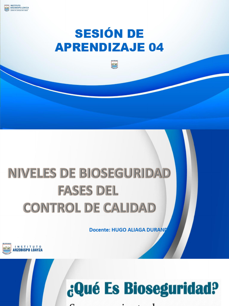 SESION 4 | PDF | Laboratorios