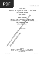 IS-2911 (Part 1 Sec 2) - 2010 (Ref 2015) | PDF | Deep Foundation ...