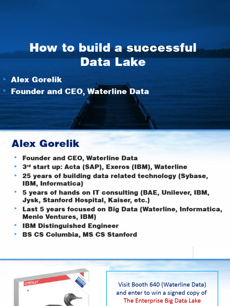 How To Build A Successful Data Lake Presentation | PDF | Metadata | Data