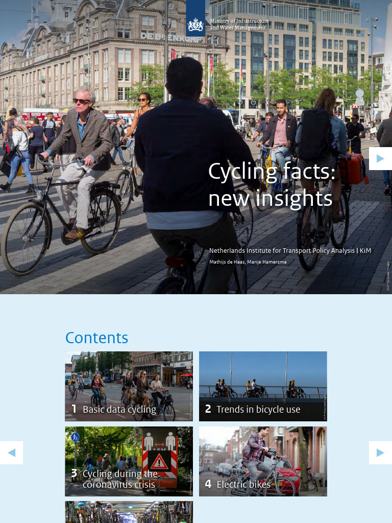 Cycling Facts New Insights | PDF | Commuting | Transport