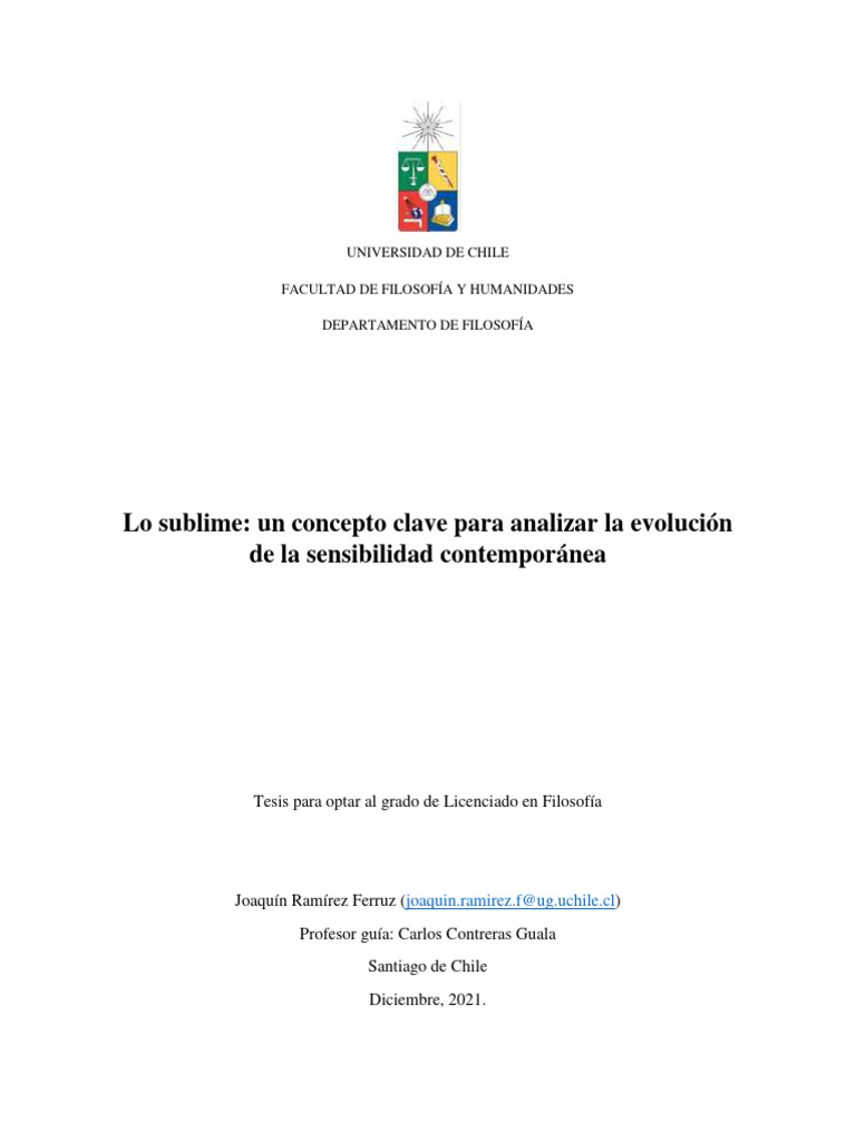 Lo-sublime | PDF | Experiencia | Imagen