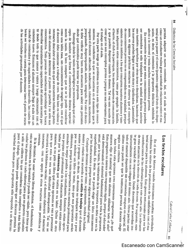 Los Textos Escolares | PDF