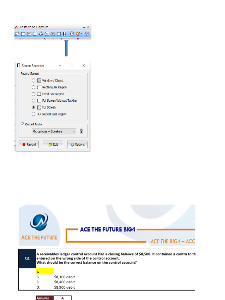 Đề thi thử Intern EY 2022 | PDF | Audit | Cost Of Capital