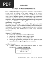 Highway Safety & Accident Analysis Formulas | PDF | Traffic Collision ...