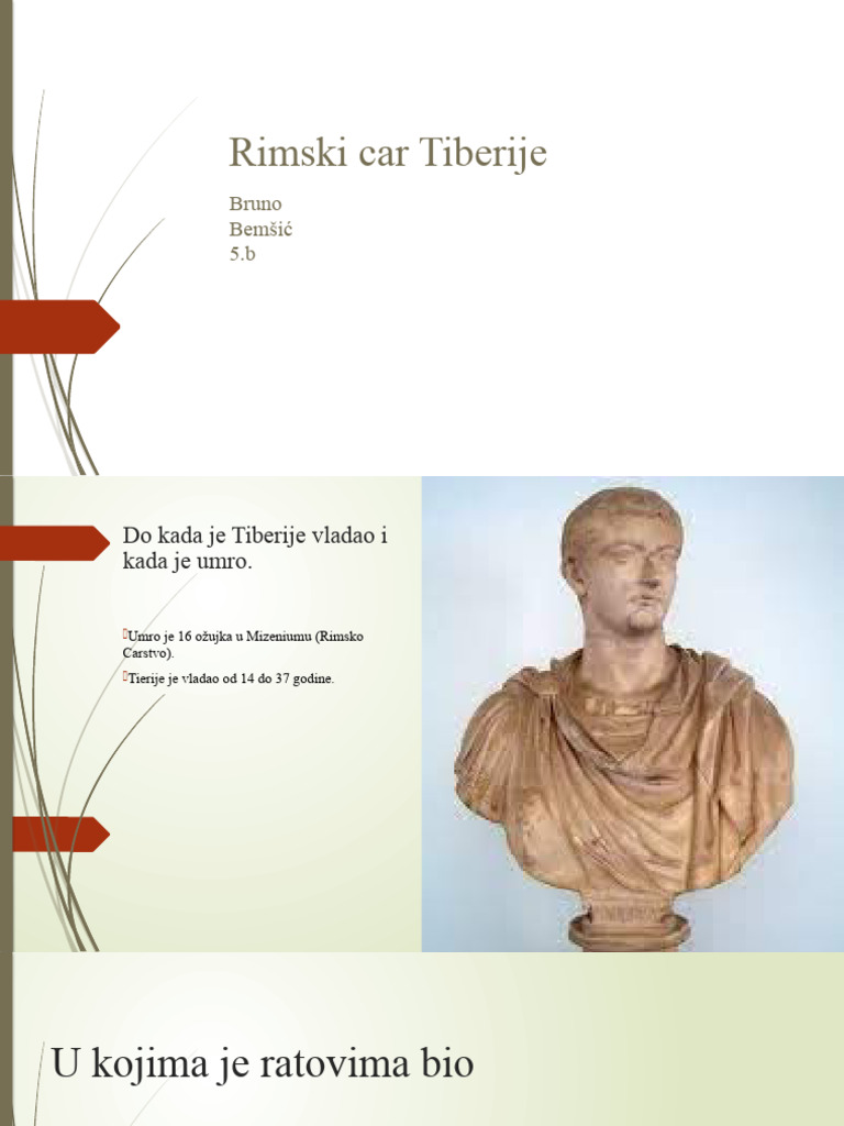 Rimski Car Tiberije | PDF