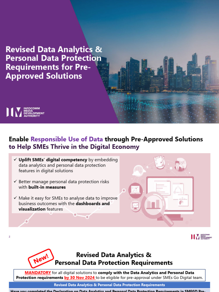Briefing On Revised DA and PDP Requirements | PDF | Backup | Encryption