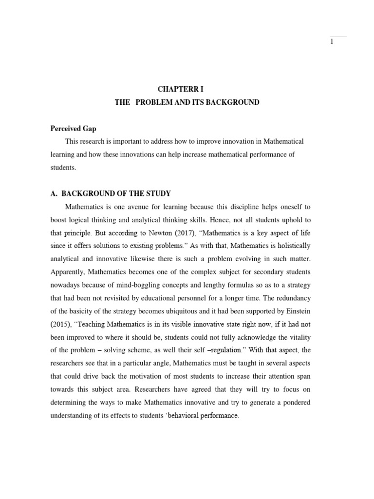 Innovative Teaching's Impact on Math Performance | PDF | Mathematics ...