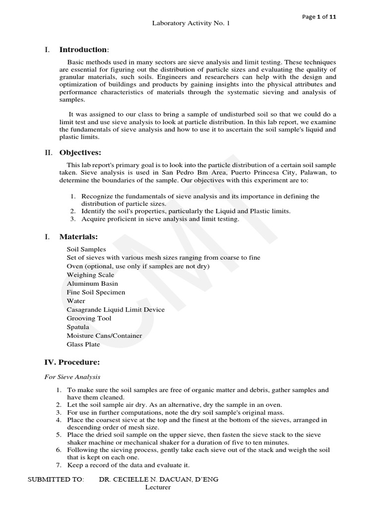 Activity 1 | PDF | Applied And Interdisciplinary Physics