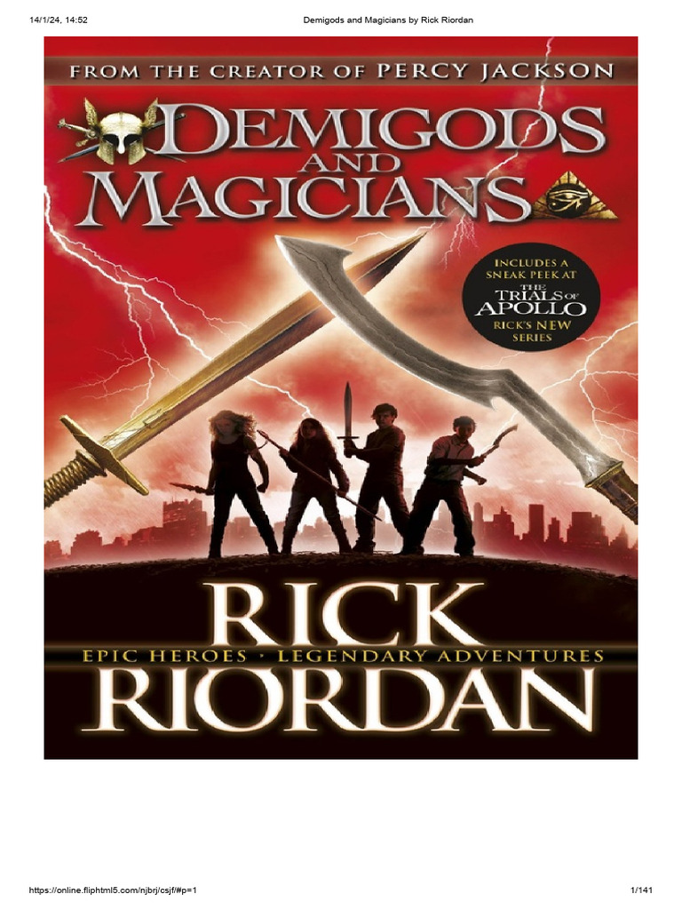 Demigods and Magicians by Rick Riordan | PDF | Rick Riordan | Young Adult Novels