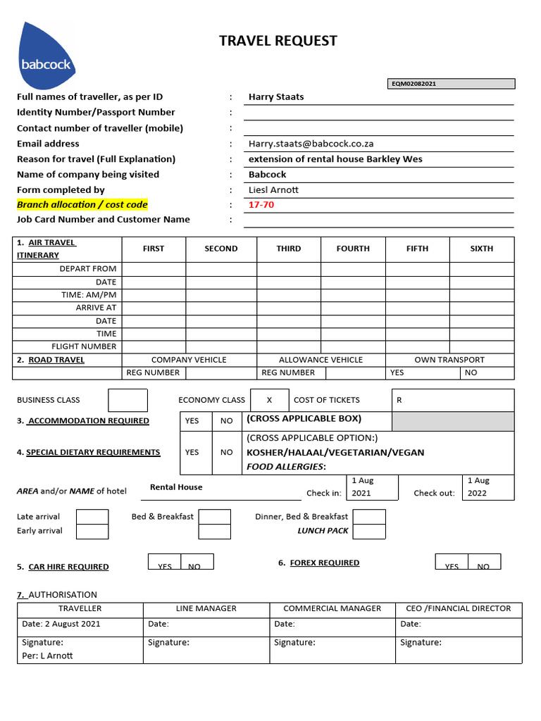 Rental House - Barkley West August 2021 | PDF