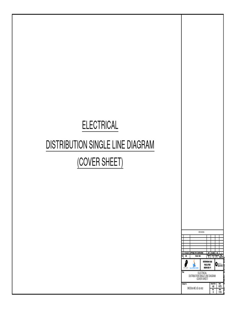 Electrical Distribution SLD Rev 0 For Vendor | PDF