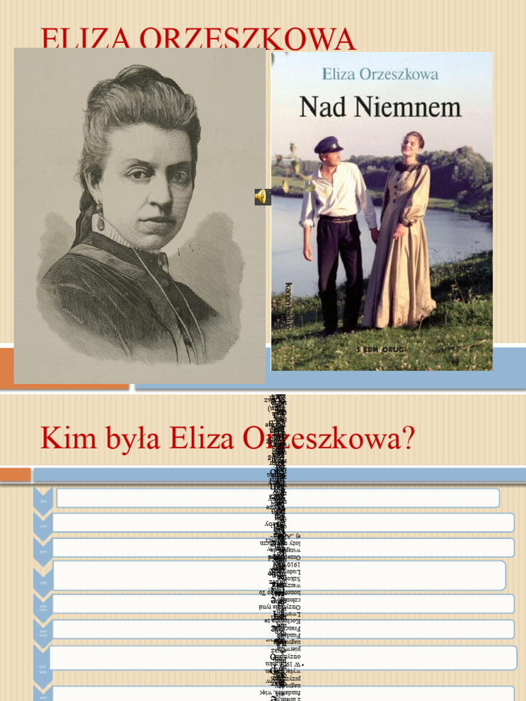 Eliza Orzeszkowa | PDF
