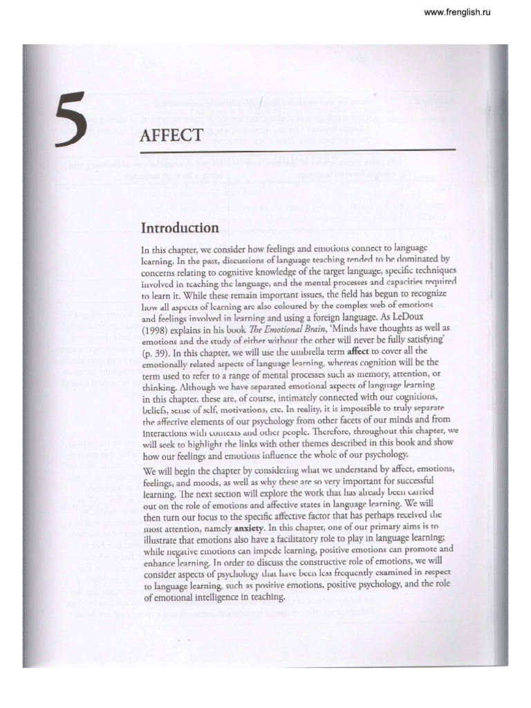 2015 - Exploring Psychology. Chapter 5 - Affect | PDF
