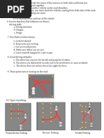 NTSA Driving Test Q&A Guide | PDF | Traffic | Traffic Light