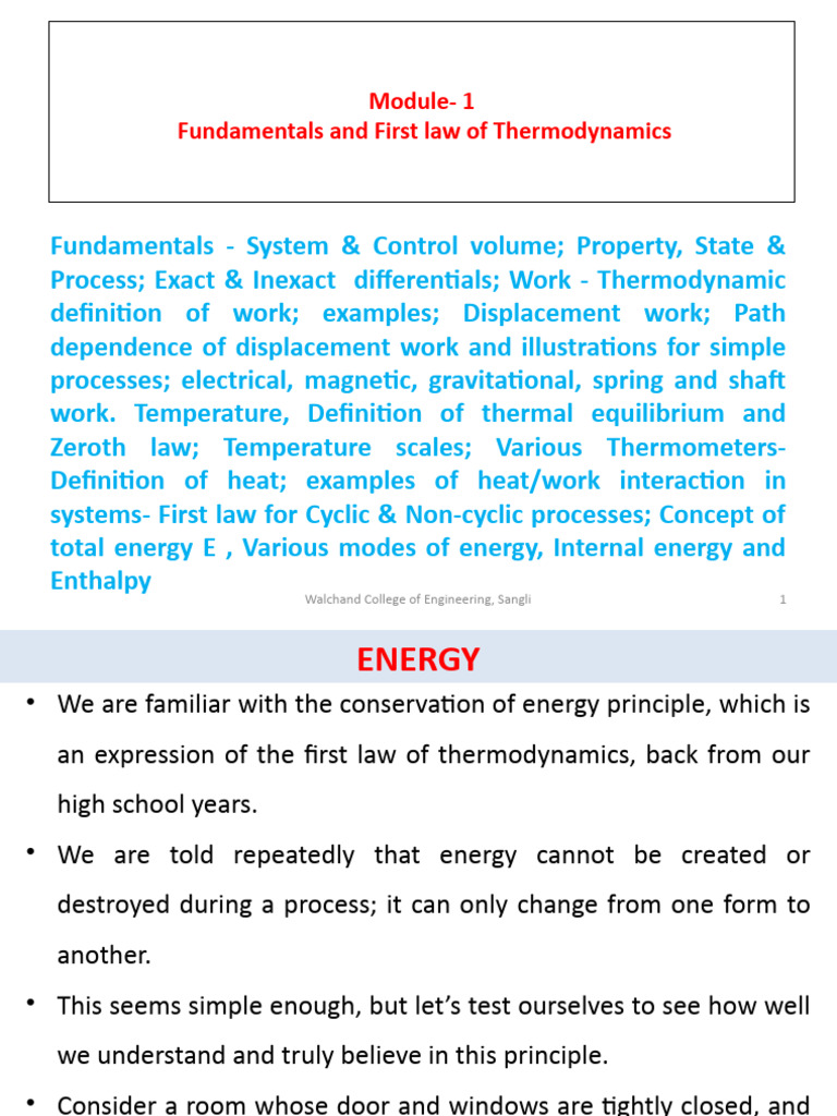 Module - 1 - Part II - Energy | PDF | Nuclear Fusion | Heat