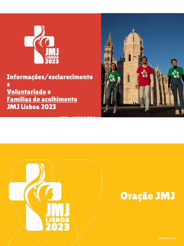 Encontro Voluntarios FA 230622 145012 | PDF | Oração | Jesus
