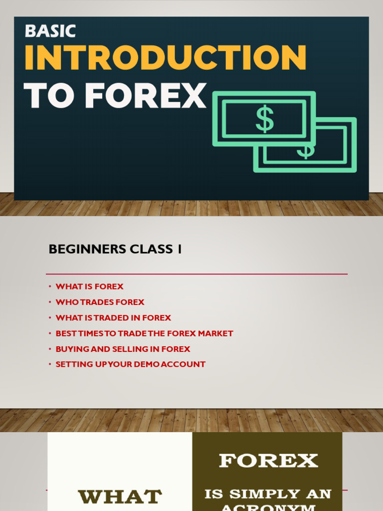 Forex Beginners | PDF | Foreign Exchange Market | Order (Exchange)