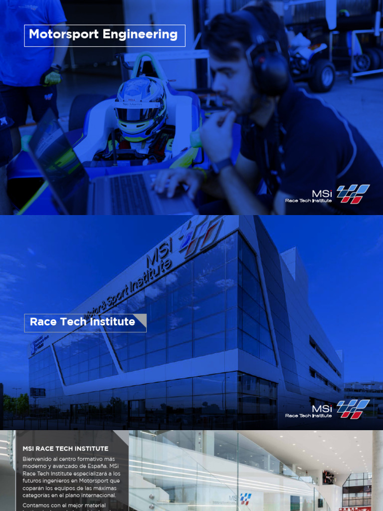 MSi RTi Master Motorsport Engineering 2024 | Descargar gratis PDF | Aleación | Ingeniería