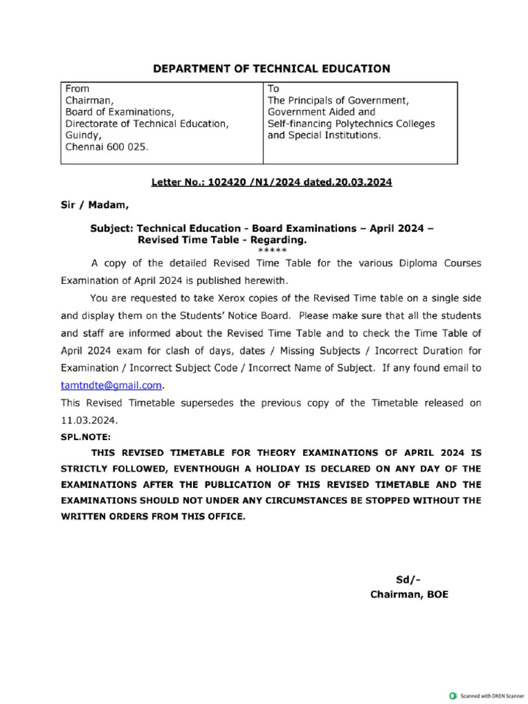 Revised April 2024 TT | PDF