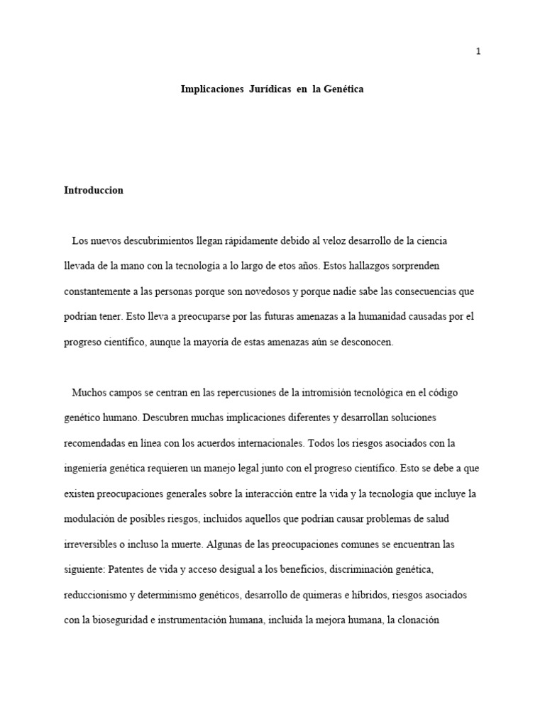 PRUEBA PLAG SCAN1Actividad Implicaciones Jurídicas en La Genética ...