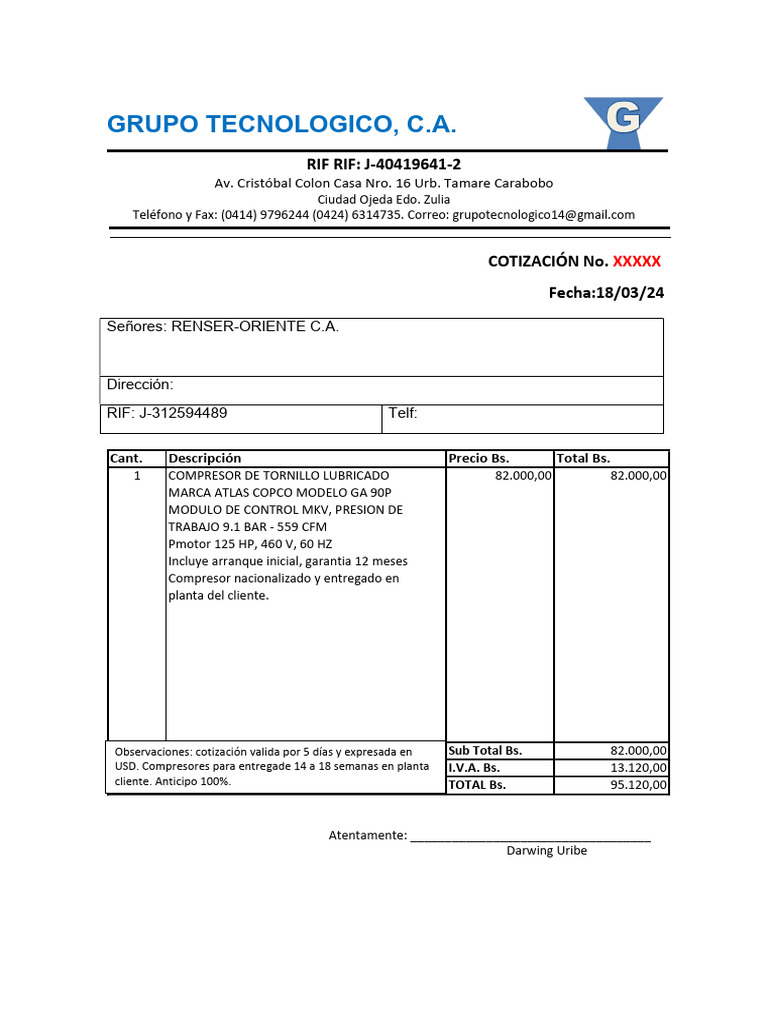 Renser-Oriente Ga 90 | PDF | Hogar, jardinería y bricolaje