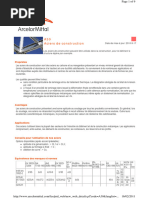 Tableau Des Propriétés Des Matériaux Pour L'acier de Construction S235, S275, S355, S420 | PDF ...