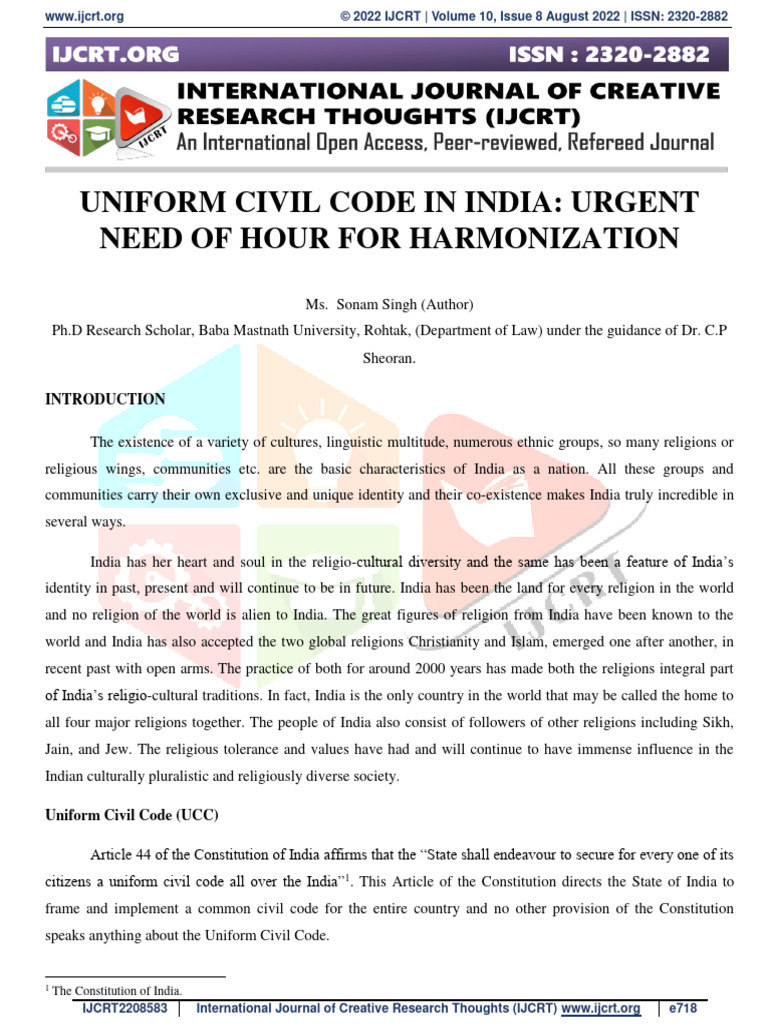 Ucc Report | PDF | Political Science | Justice