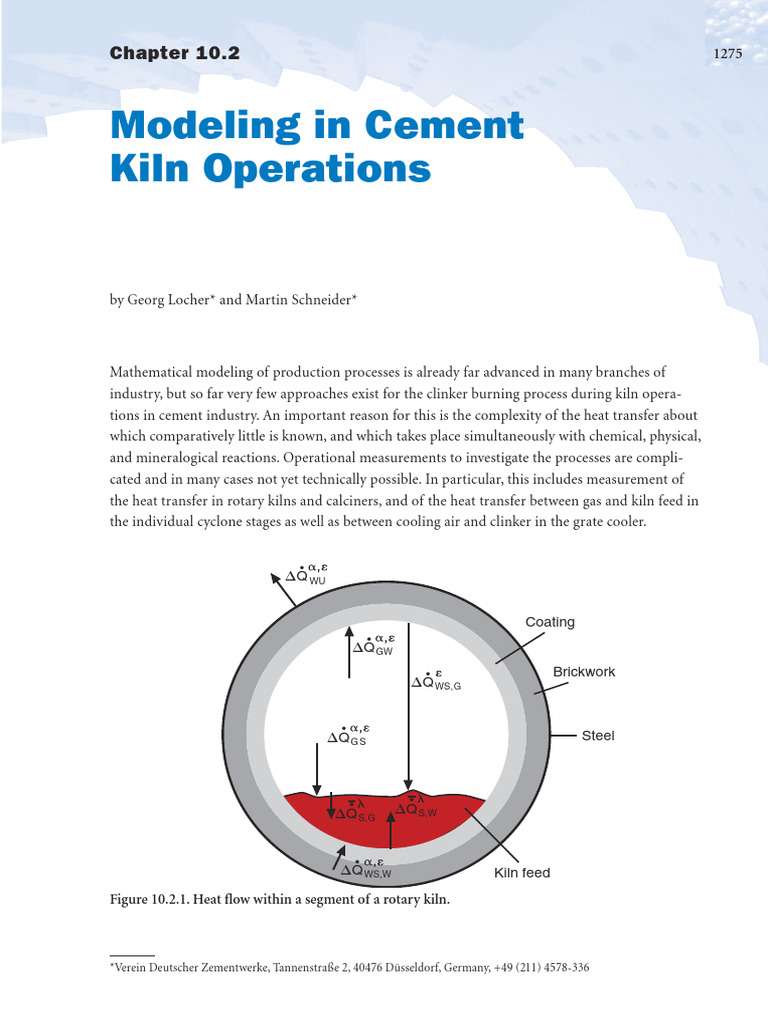Modeling Kiln Operation | PDF | Gases | Combustion