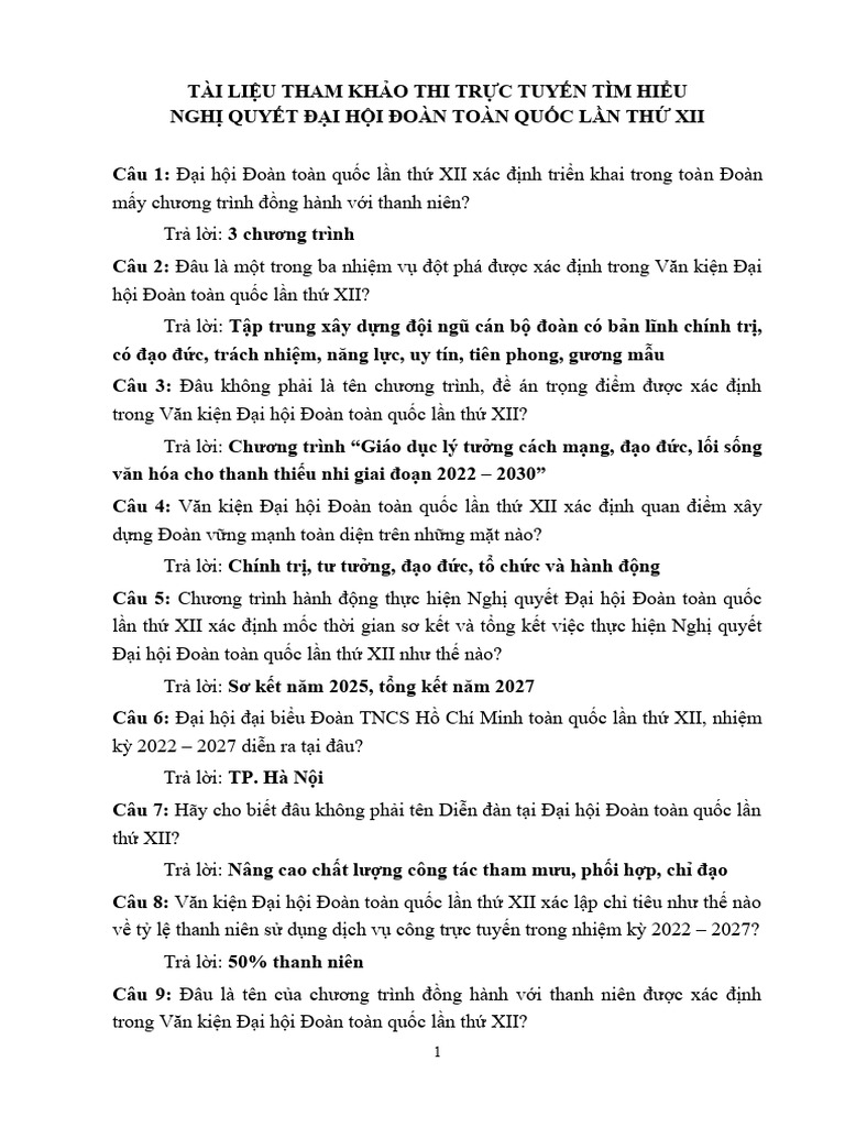 Tai Lieu Tham Khao | PDF