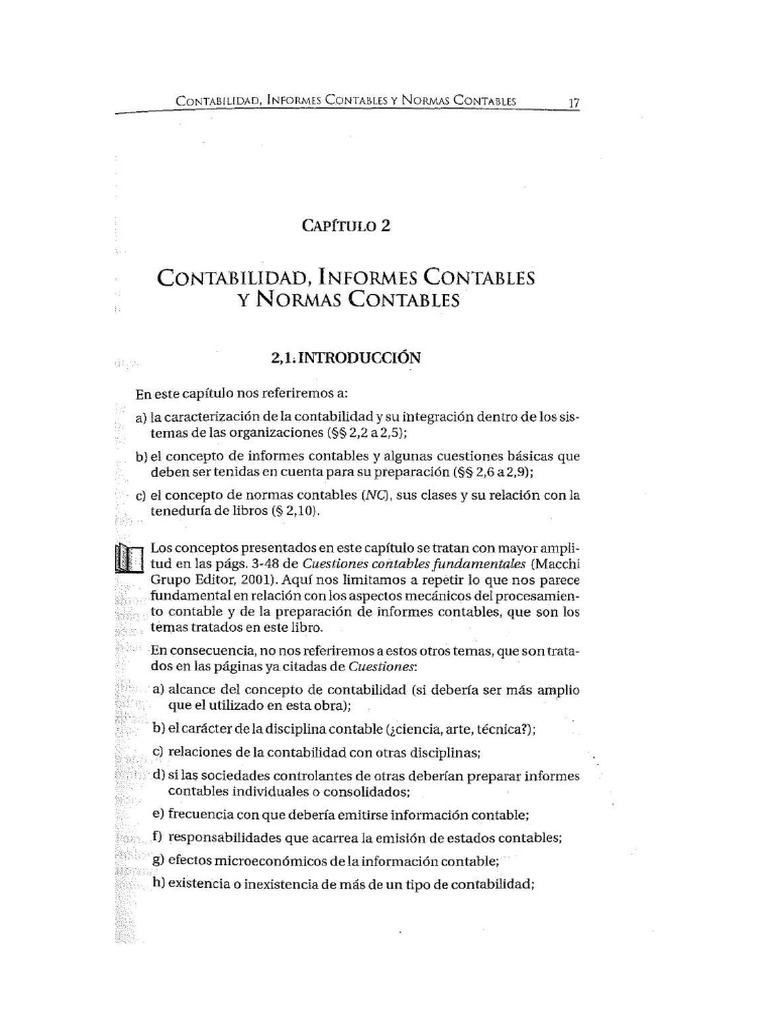 Capítulo 2 Fowler Newton, Enrique Contabilidad Básica | PDF