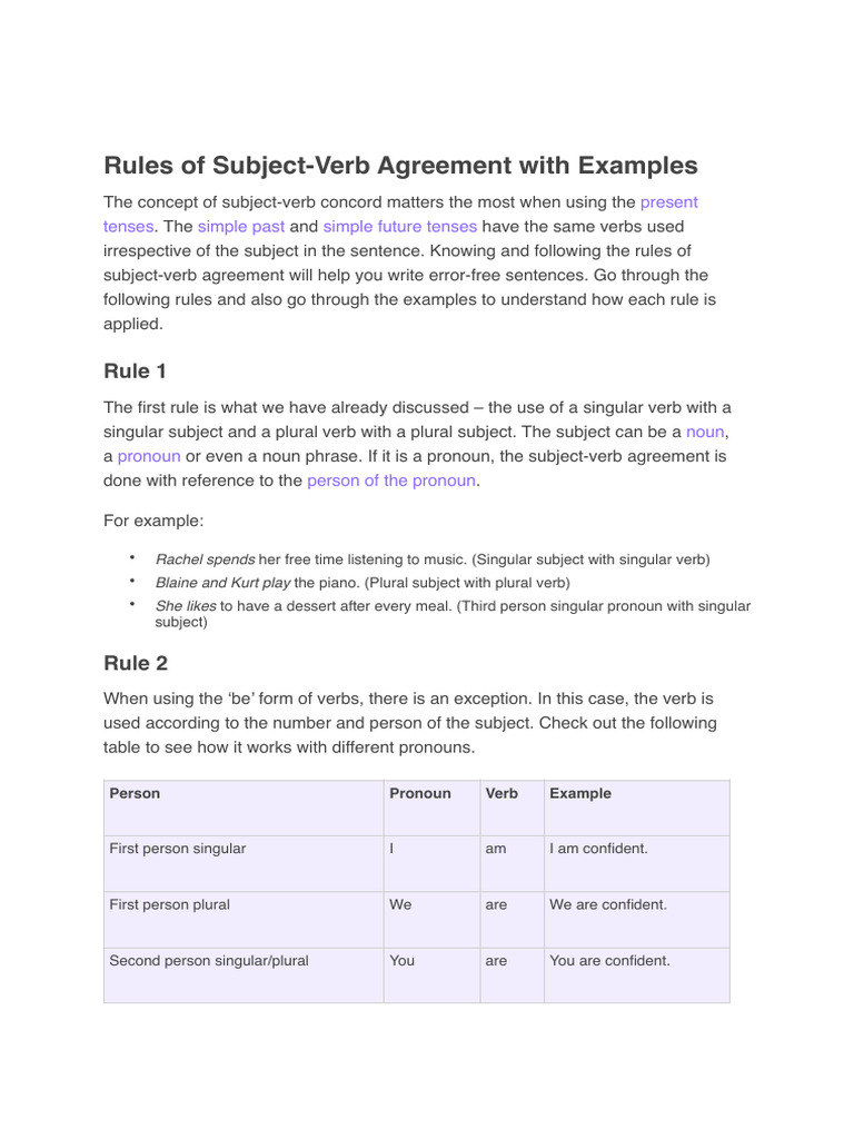 Subject Verb Agreement - Ix | PDF | Grammatical Number | Verb