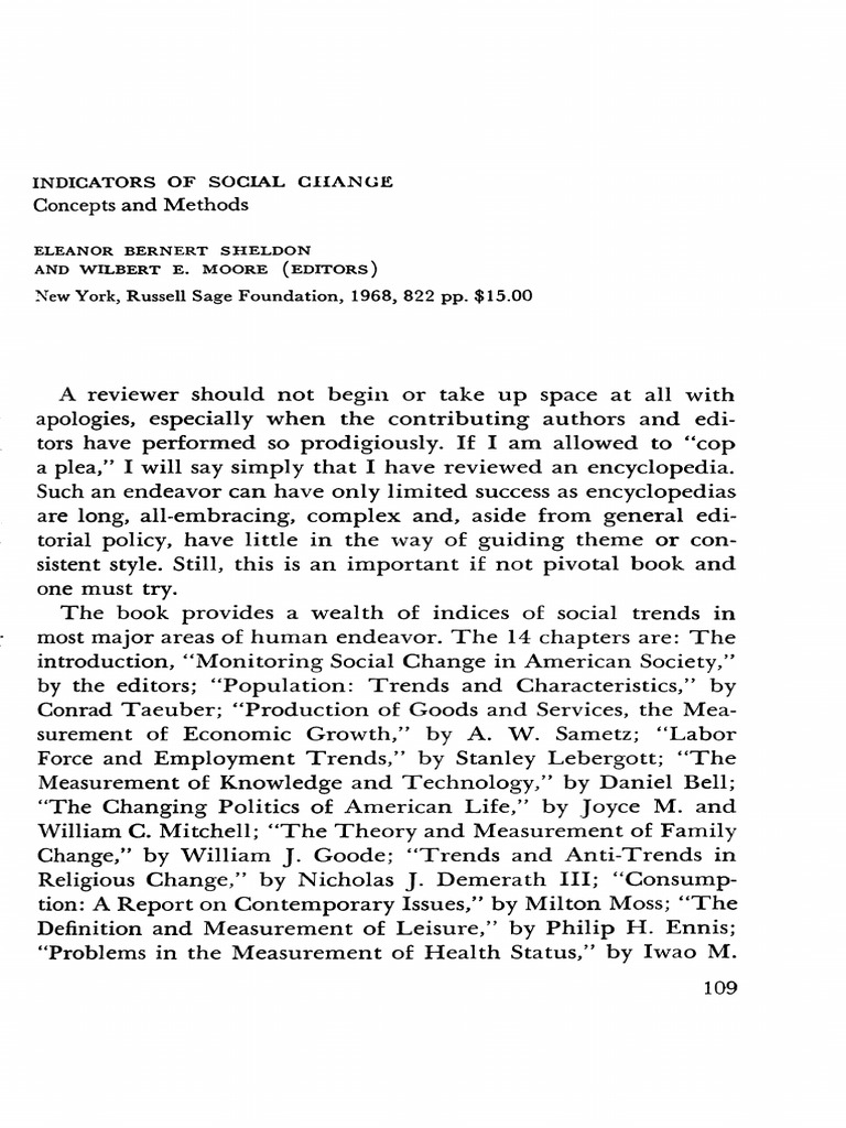 48-1-part-1-Indicators-of-Social-Change | PDF | Theory | Social ...
